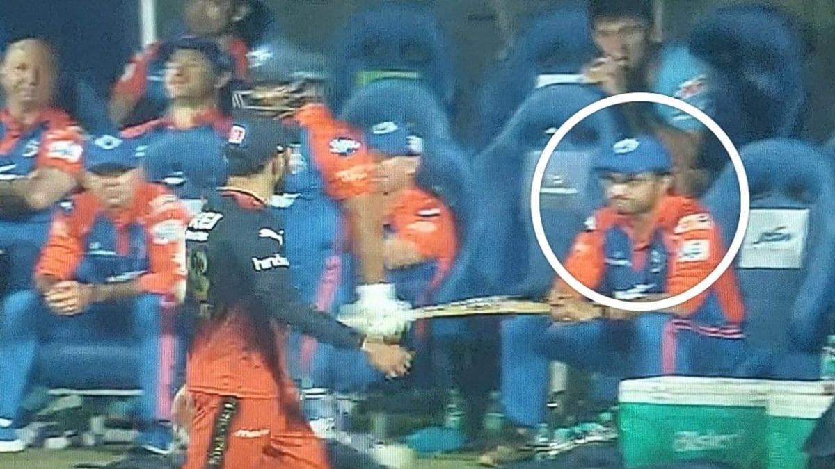 After Giving Death Stare to Ganguly, Virat Kohli 'Climbs the Roof' as RCB Thrash DC - See Photo ...