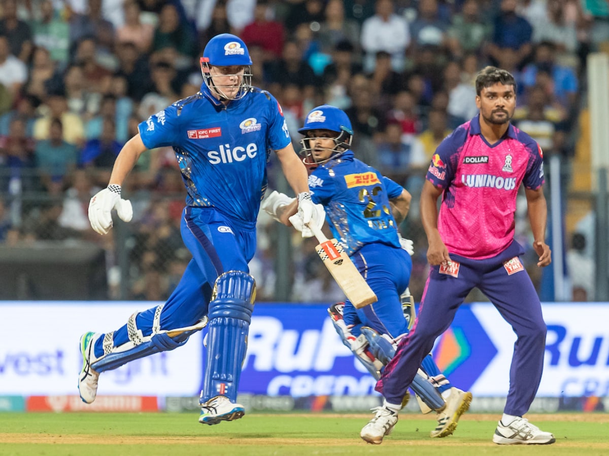 IPL 2023, MI vs RR in Pics: Tim David Helps MI Pull off Miraculous Win ...