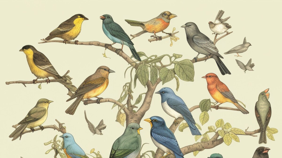 Full Marks If You Can Count The Number Of Birds Here Within 10 Seconds ...