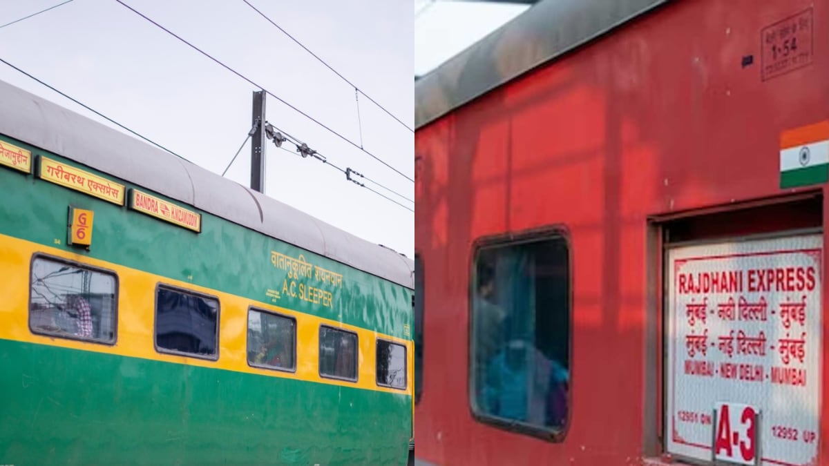 Which Train Is Better, Garib Rath Or Rajdhani Express? Check Out | Auto ...