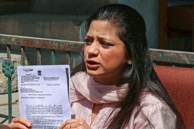 Mehbooba Mufti's Daughter Decries 'Illegal' Conditional Passport, Seeks ...