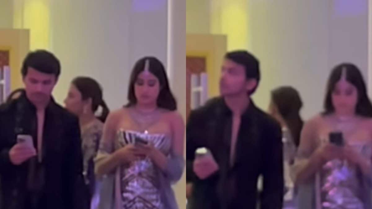 Janhvi Kapoor And Rumoured Bf Shikhar Pahariya Captured Together Busy ...