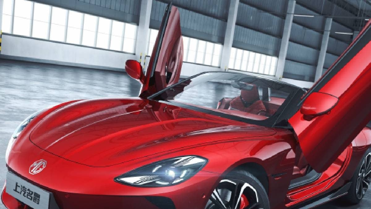 All-Electric MG Cyberster in Pics: See Design, Features and More - News18