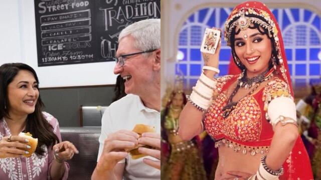 Madhuri Dixit, Tim Cook Ate Vada Pav in Mumbai and Everyone Had the ...