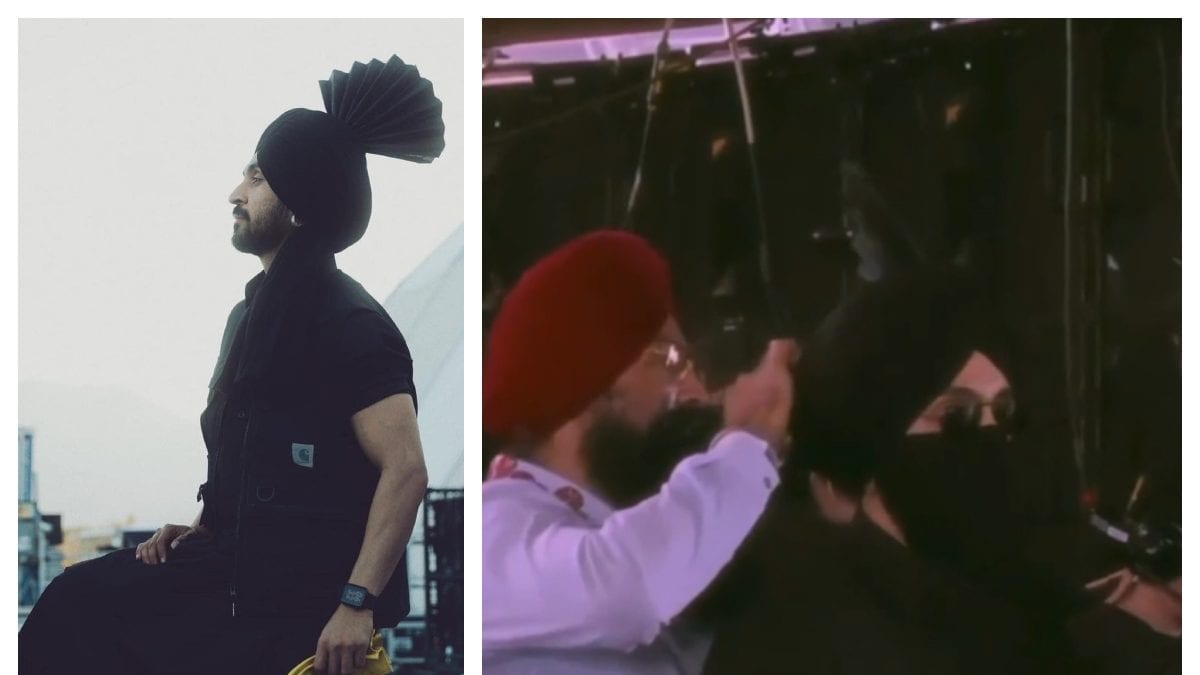 Diljit Dosanjh's Turle Wali Pagri at Coachella; His Turban Stylist ...