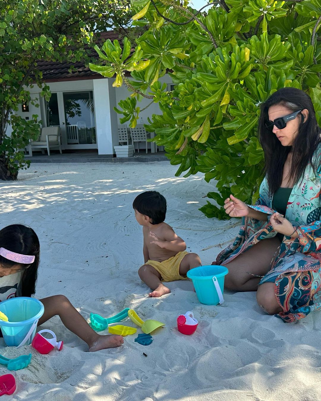 Inside Neha Dhupia's Family Holiday In Maldives: Actress Enjoys Quality ...
