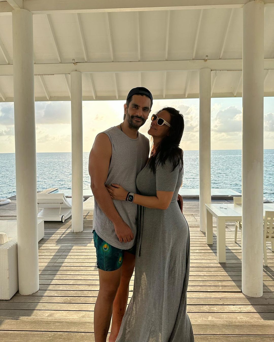 Inside Neha Dhupia's Family Holiday In Maldives: Actress Enjoys Quality ...