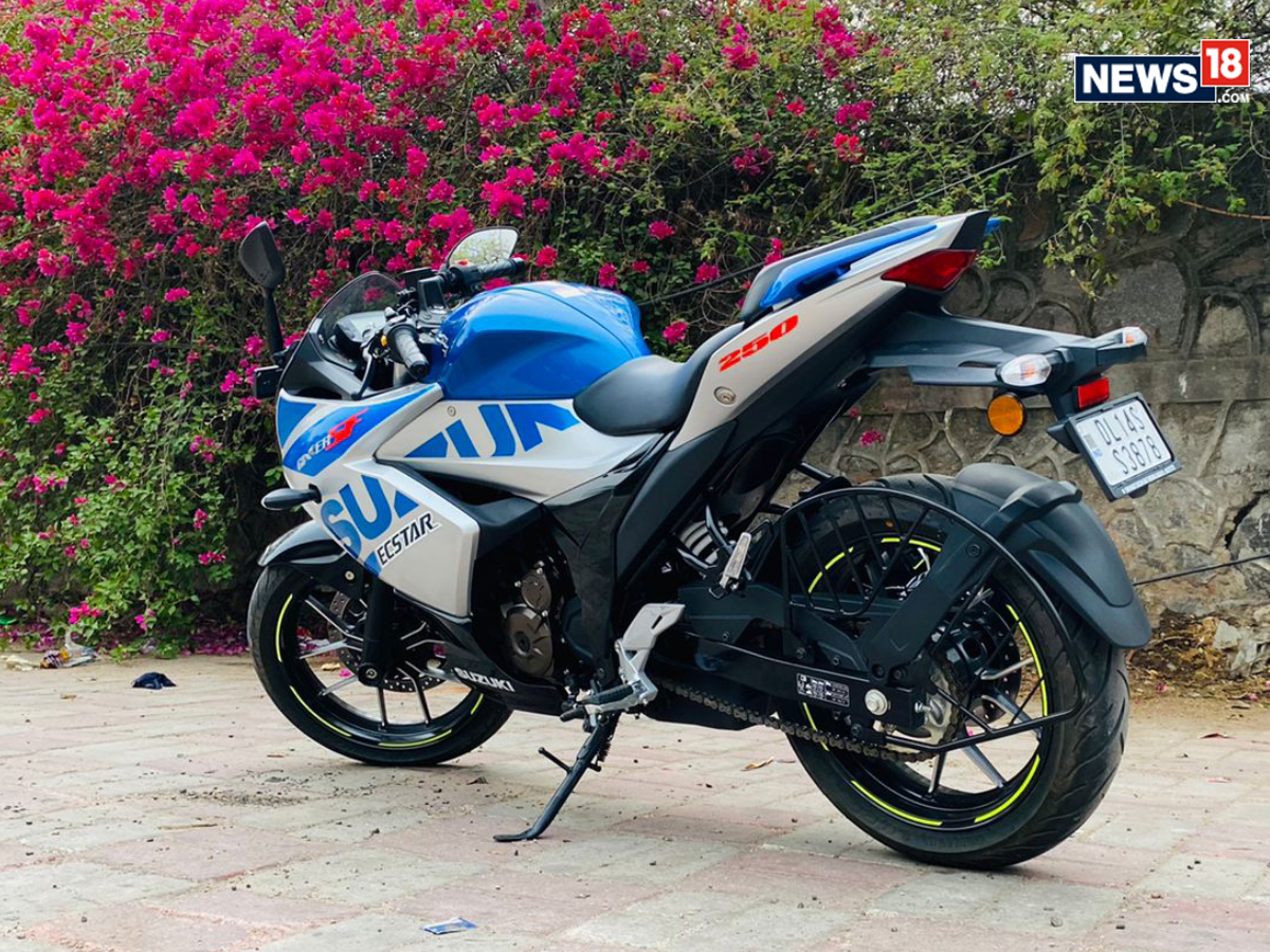 Suzuki Gixxer SF 250 in Pics: See Design, Features, and More - News18