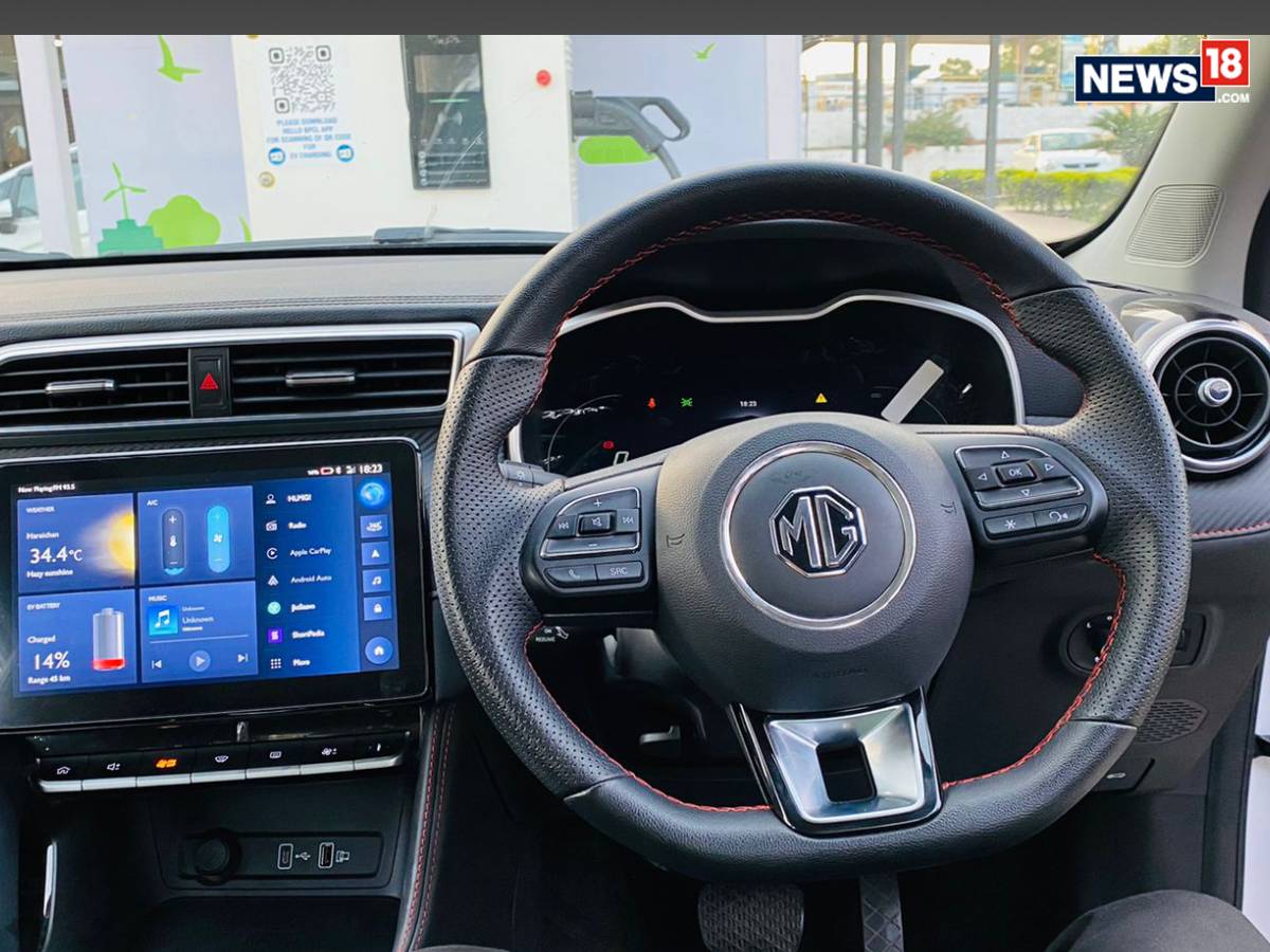2023 MG ZS EV in Pics: See Design, Interior, Features and More - News18