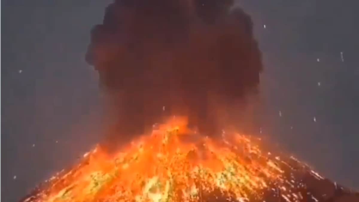 Video Of Giant Volcanic Eruption Will Amaze And Scare You At The Same ...