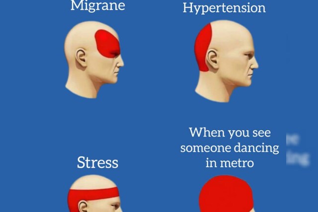 Delhi Metro's Hilarious Meme Reveals The Cause Of Headache Among ...