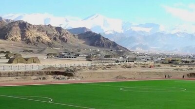 India's Highest Football Stadium In Ladakh On Anand Mahindra's Bucket ...