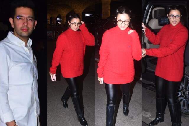 Parineeti Chopra, Raghav Chadha to Get Engaged on April 10? Actor Blushes As She's Back from ...