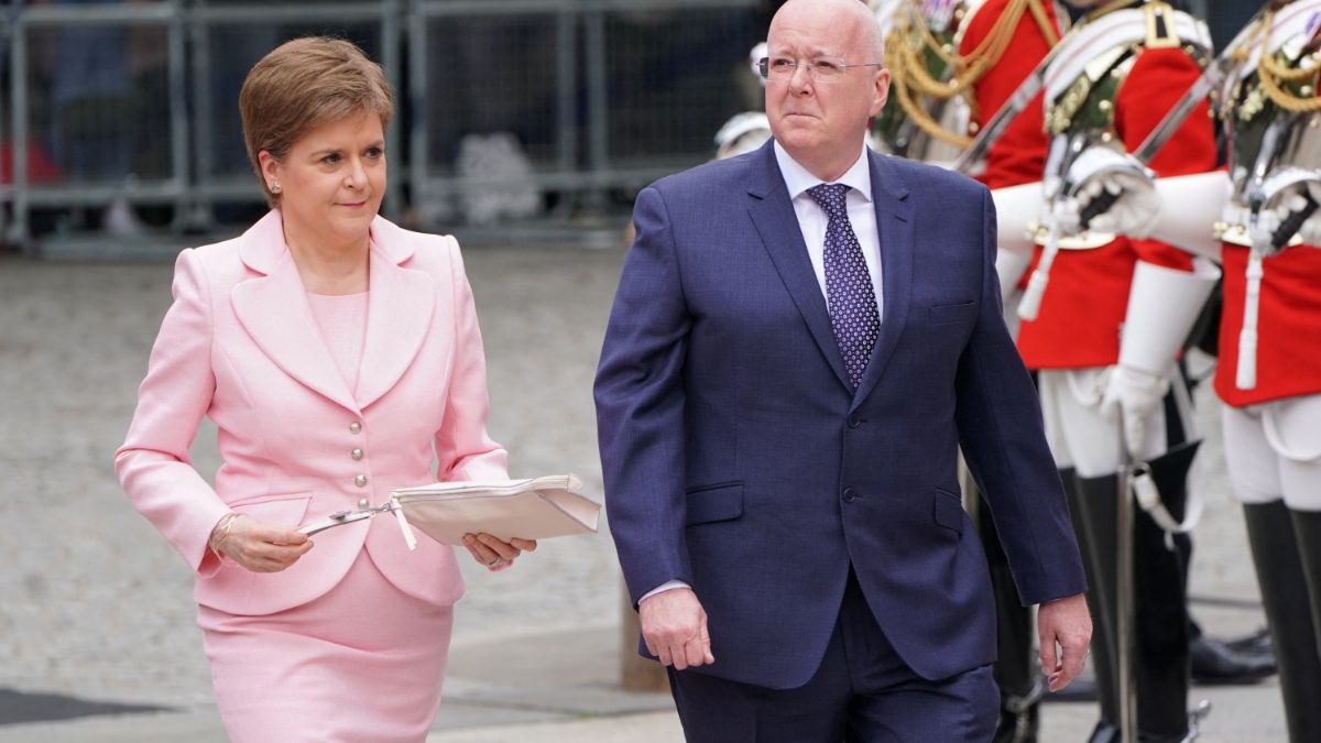 Peter Murrell, Husband of Ex- Scottish First Minister Sturgeon ...