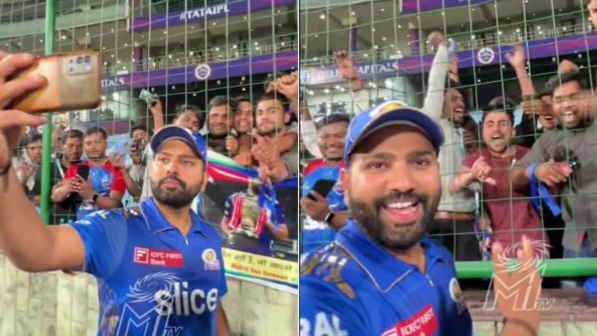 WATCH: Rohit Sharma Interacts with Fans, Clicks Selfies after Defeating ...