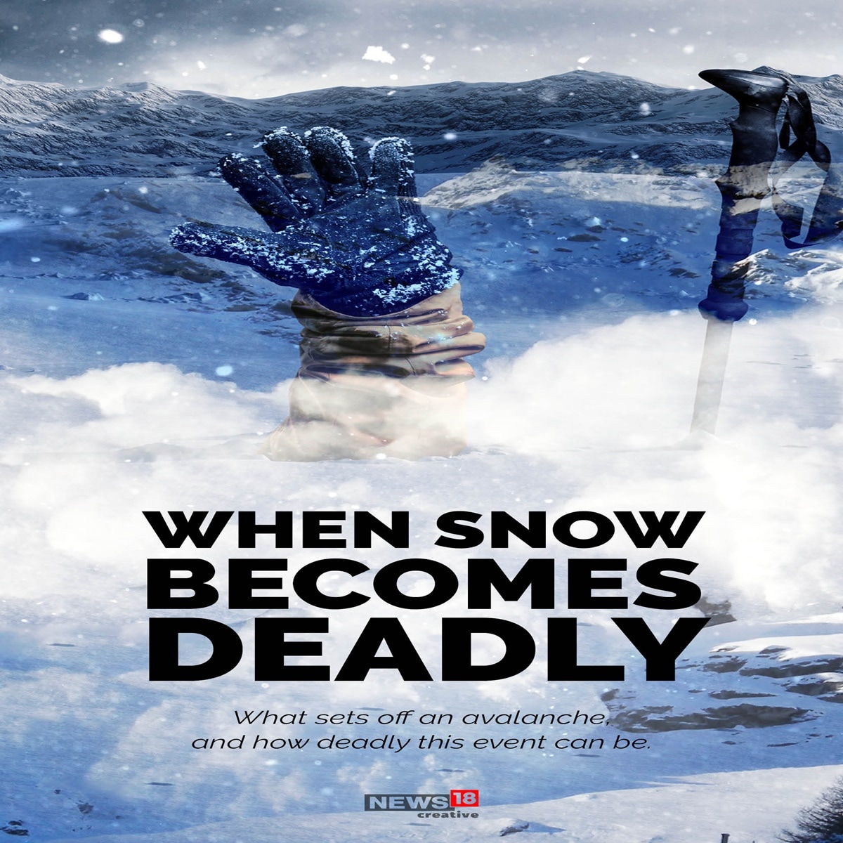 What Sets Off an Avalanche, How Deadly Can it Be | Explained in GFX ...