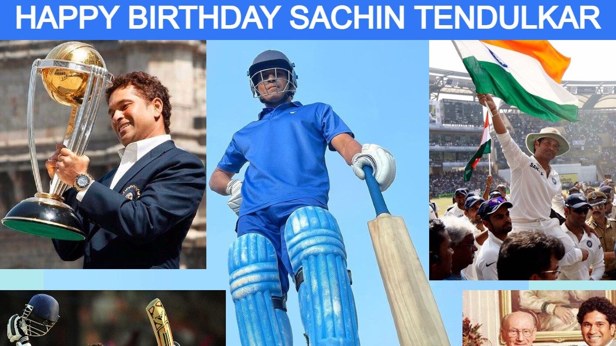 Sachin Tendulkar Birthday: Greatest Records Held by the Master Blaster ...