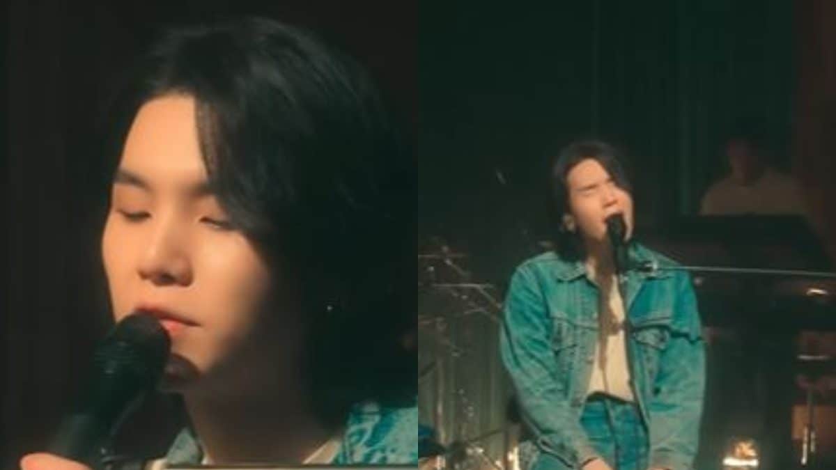 BTS: Suga Delivers Mellow Rendition Of People Pt 2 With Live Band ...