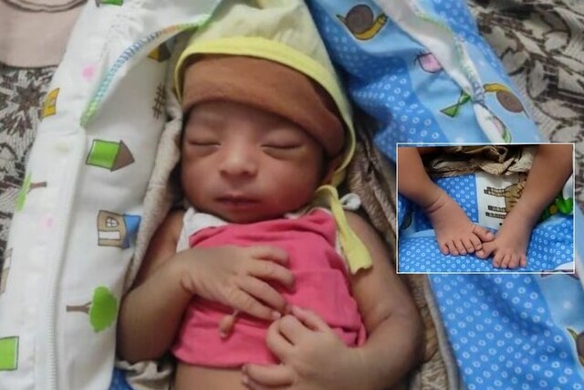 Telangana Baby Born With 12 Fingers and 12 Toes in Rare Occurrence ...
