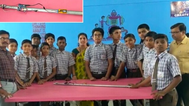 Nashik Students Develop 'Smart Walking Stick' to Aid the Visually ...