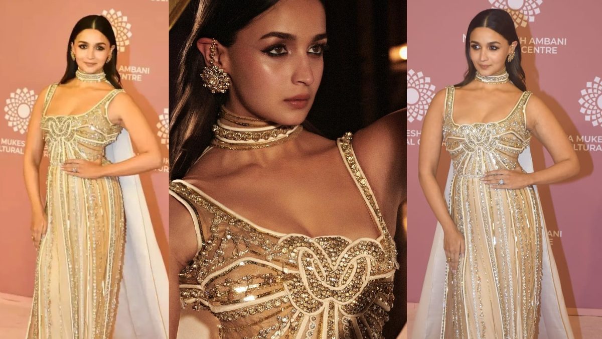 Alia Bhatt Makes A Statement In Elie Saab On Day 2 Of Nmacc