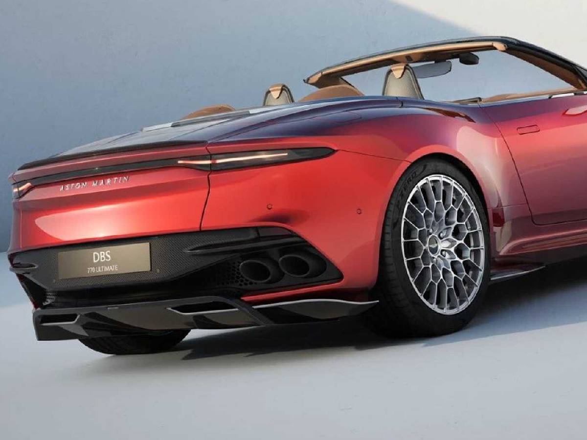 Aston Martin DBS 770 Ultimate Volante in Pics: See Design, Features and ...
