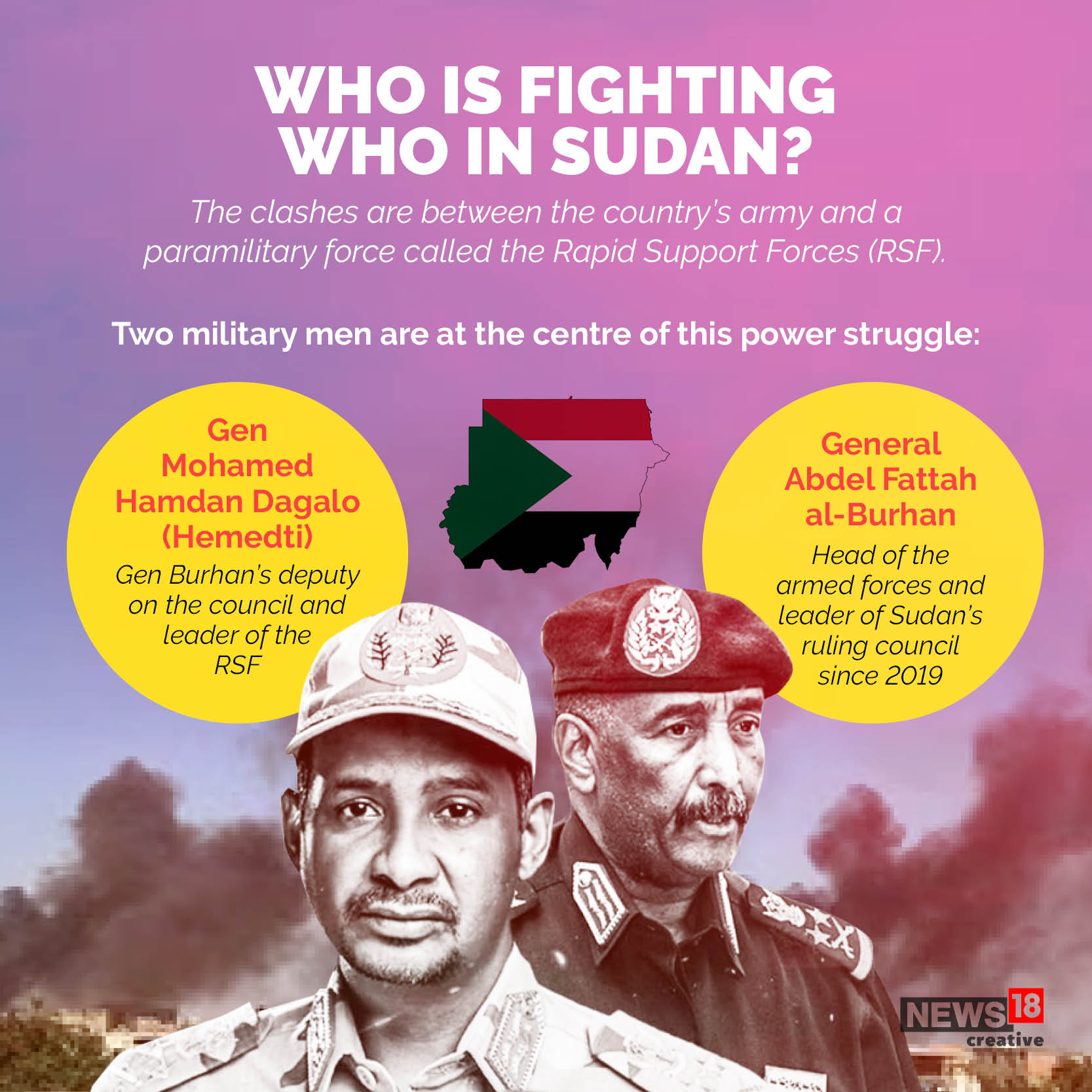 What is Happening in Sudan? All You Need to Know | In GFX - News18