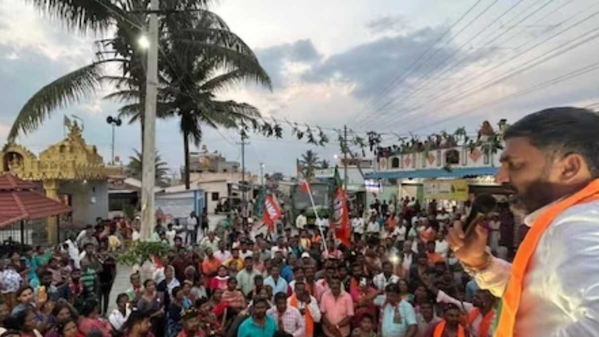 In Karnataka's Hassan, BJP MLA Preetham Gowda Talks About Temple But ...
