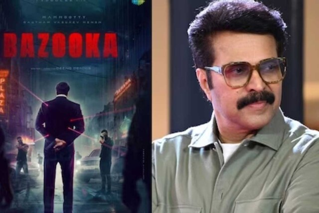 Mammootty's Bazooka 1st Look Poster Promises High-tech Stylish Thriller ...