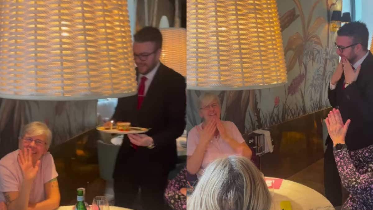 Watch: Waiter’s Happy Birthday In Sign Language For Hearing-Impaired ...