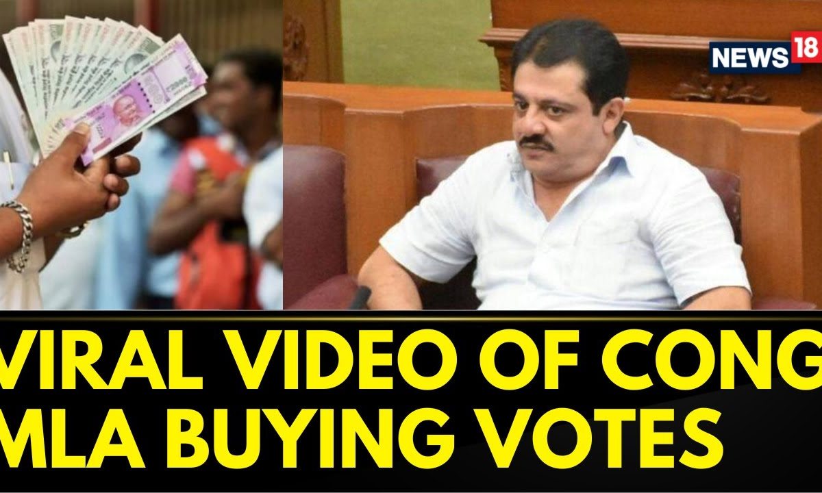 Karnataka Election | BJP Files Complaint After Video Of Congress MLA ...