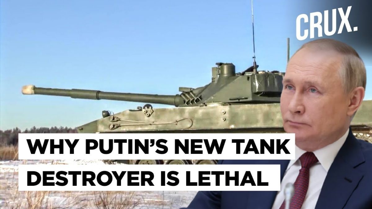 Russia’s Sprut SDM1 Tank Destroyer Enters Production As Ukraine Readies ...