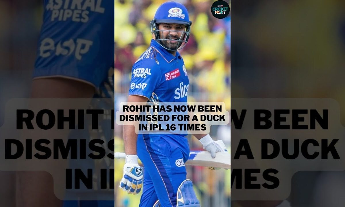 Rohit Sharma Breaks Record for Getting Out on Most Ducks in IPL History ... Rohit Sharma Breaks Record for Getting Out on Most Ducks in IPL History ...