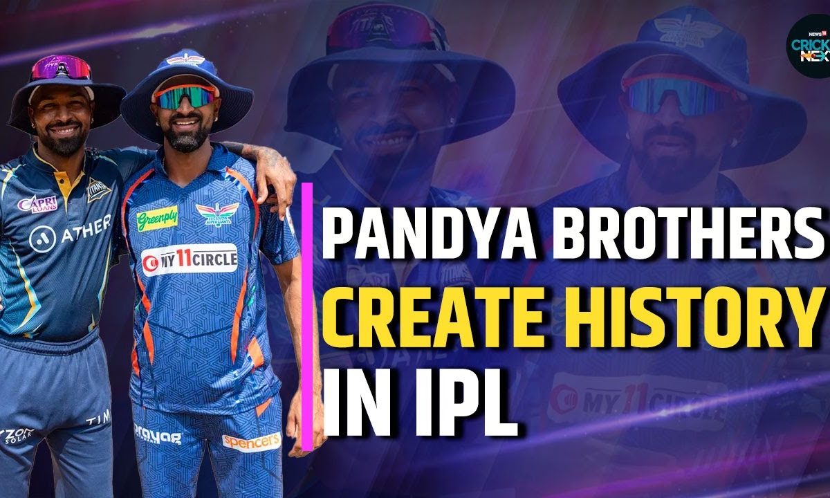 Pandya Brothers - Hardik and Krunal Create History as Captains in GT vs LSG Clash in IPL - News18