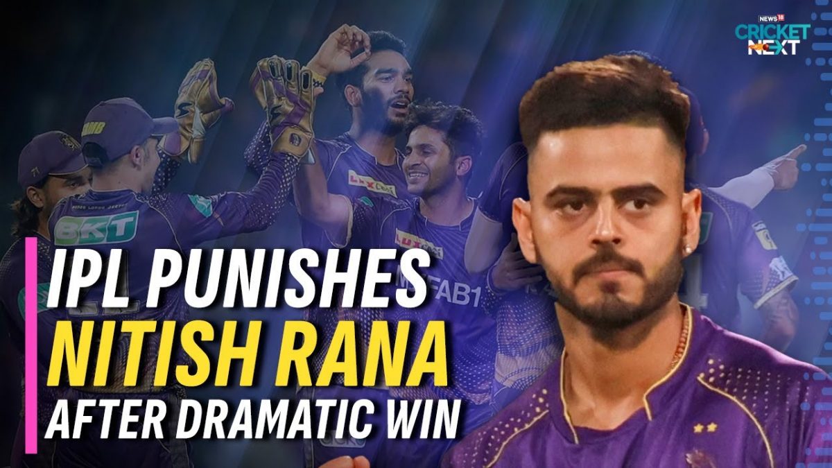 IPL Imposes Fine on Nitish Rana After Thrilling Win Over Punjab Kings ...