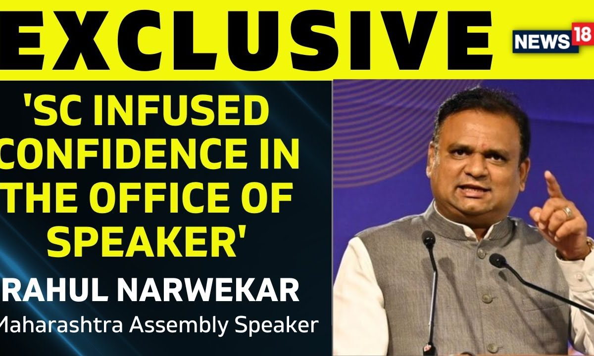 Shiv Sena News | Rahul Narwekar, Maharashtra Speaker On SC Verdict In MLA Disqualification Case ...