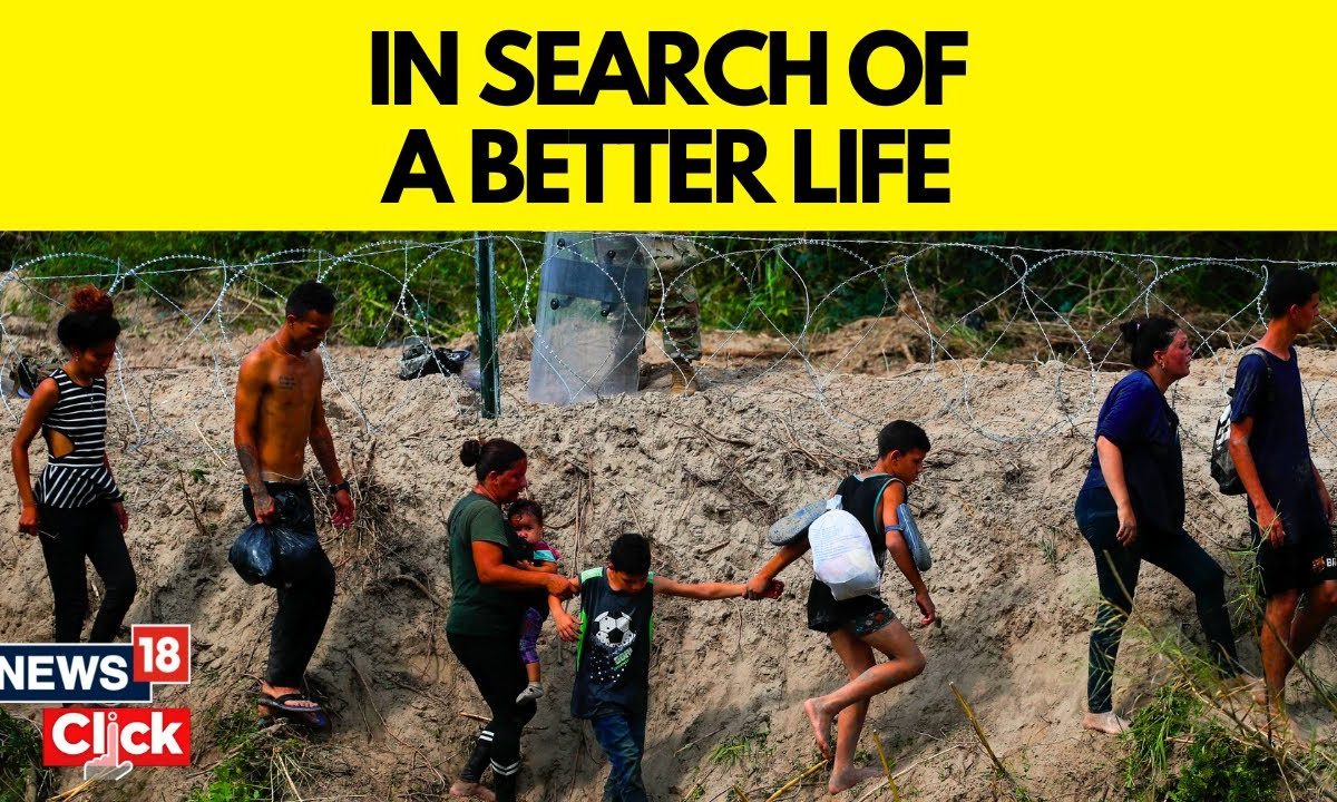 U.S. Border City Sees Migrant Surge As Title 42 Ends | U.S. Mexico Border Crisis News Update ...