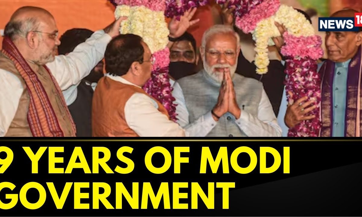 PM Modi News | BJP Set To Celebrate Nine Years Of Modi Government ...