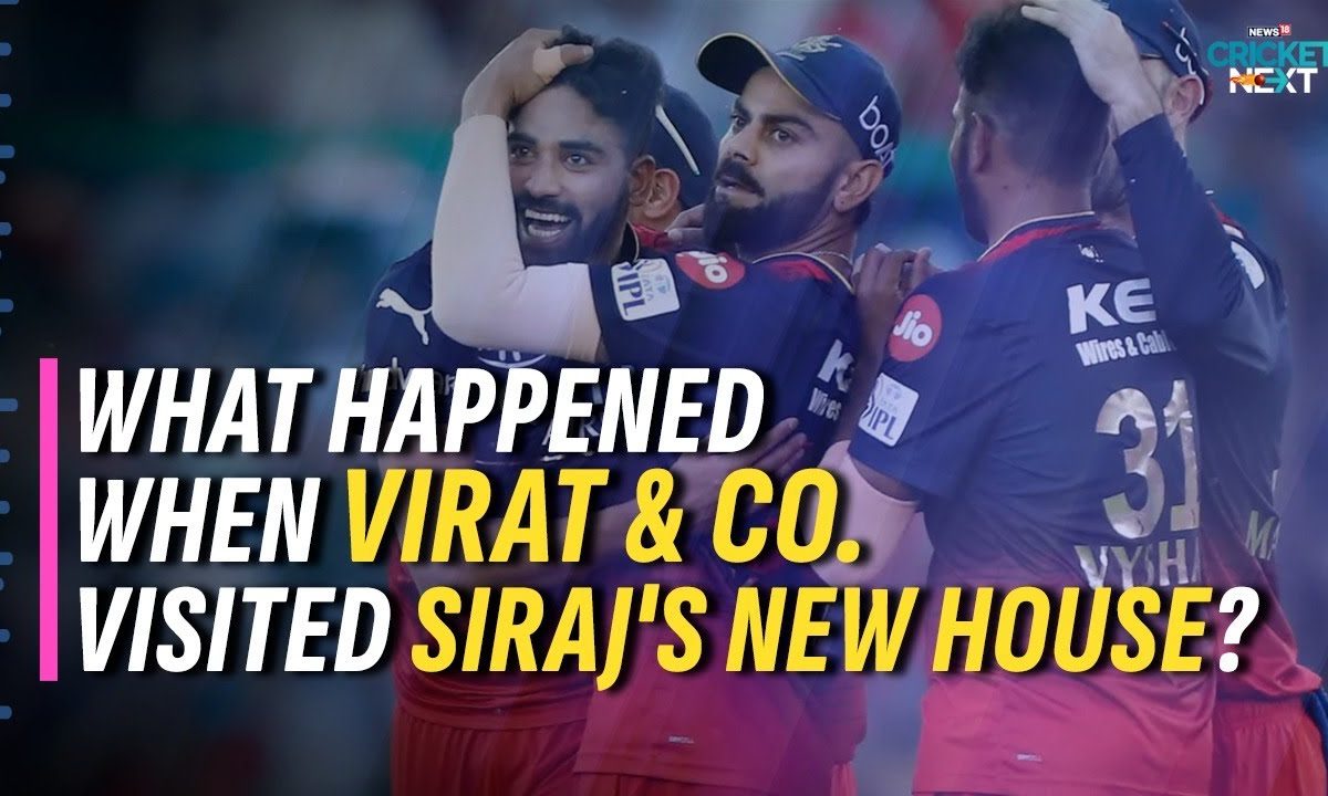 Mohammed Siraj Hosts Virat Kohli and RCB Teammates at His Hyderabad ...
