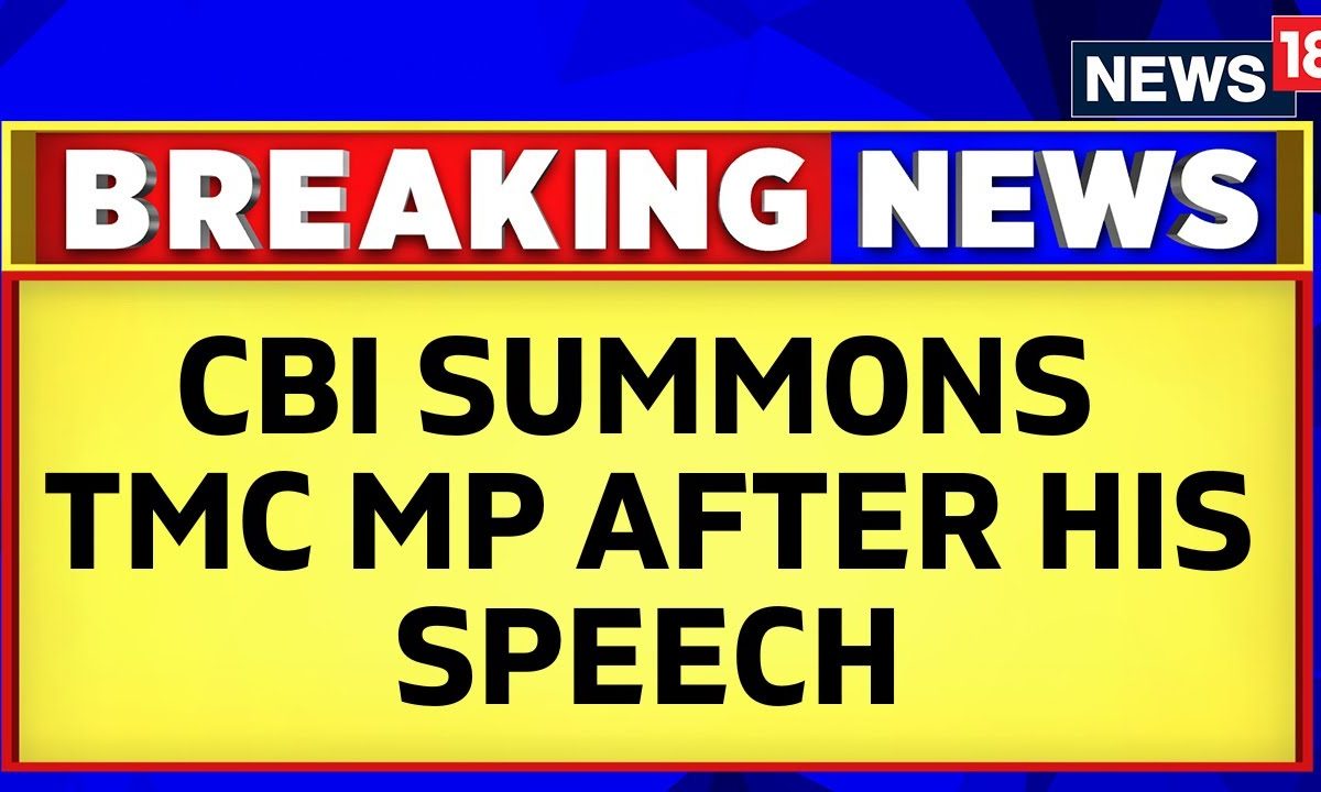 CBI Summons Abhishek Banerjee After His Speech At A TMC Rally | West Bengal News | English News ...