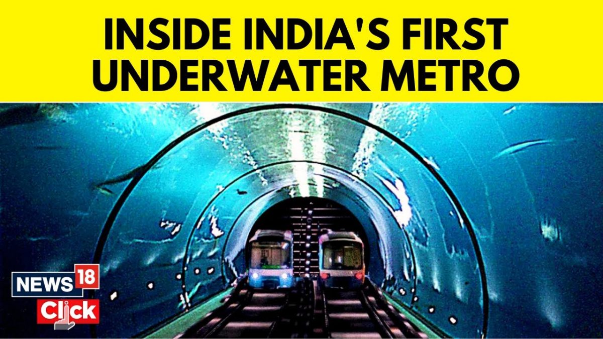 India's First Underwater Metro Train In Kolkata | Inside View Of ...