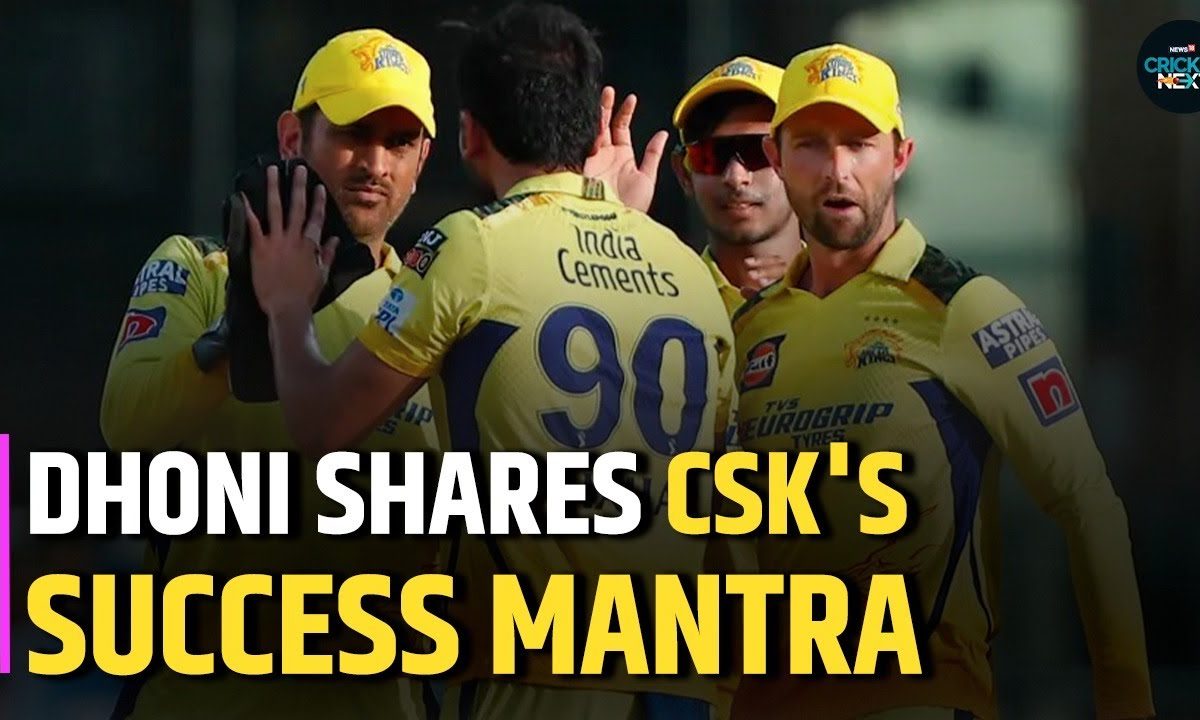 MS Dhoni Shares CSK's Success Mantra After Qualifying For IPL 2023 Play-Offs - News18