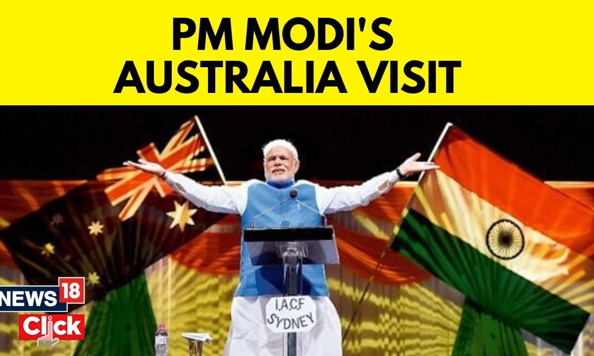 PM Modi In Australia | PM Modi's Sydney Visit | PM Modi News | PM Modi ...