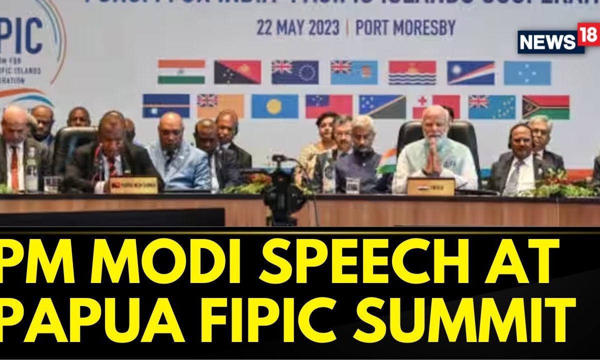 PM Modi in Papua New Guinea For FIPIC Summit | PM Modi Speech At Papua Guinea | Papua PM ...