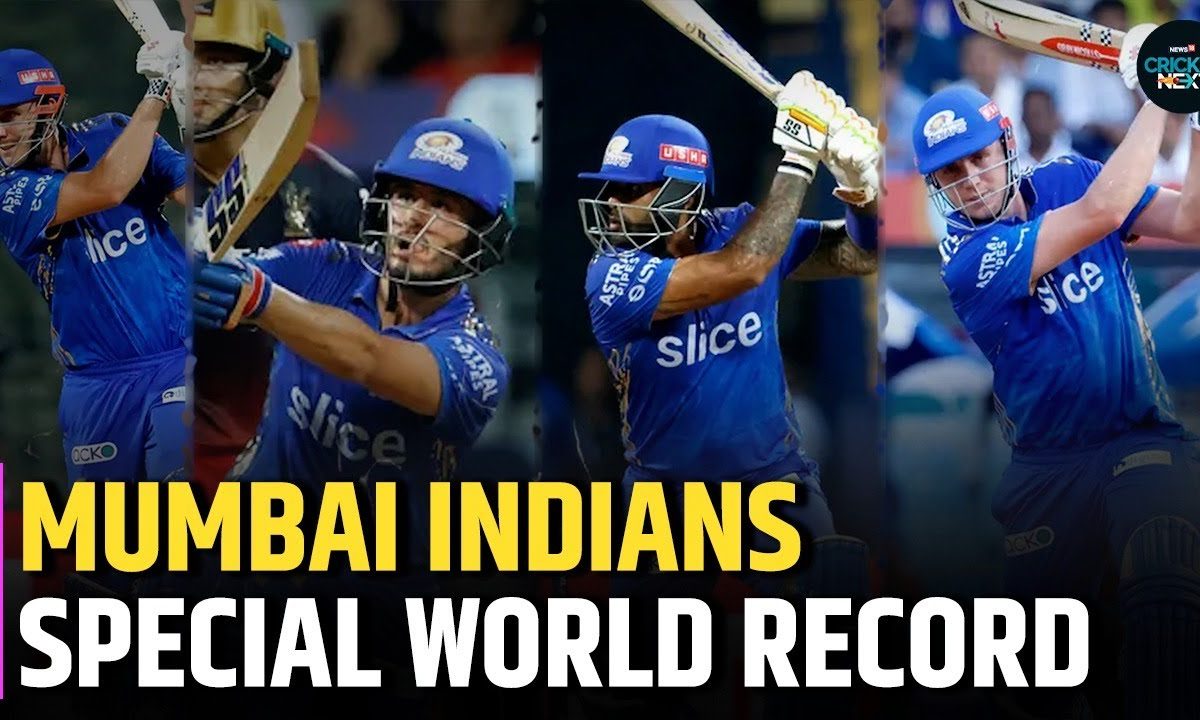 Mumbai Indians Create Unique World Record with Their Tremendous ...