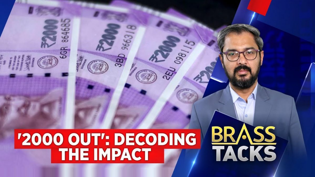 Rs.2000 Note Ban News | '₹.2000 Out': Decoding The Impact | Rs. 2000 ...