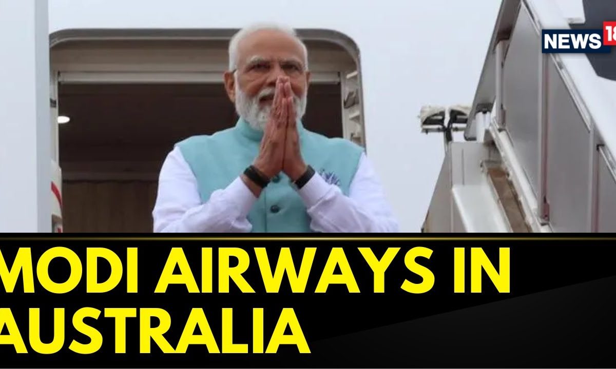Modi Airways , A Plane Full Of Indian Diaspora Members Arrives In ...