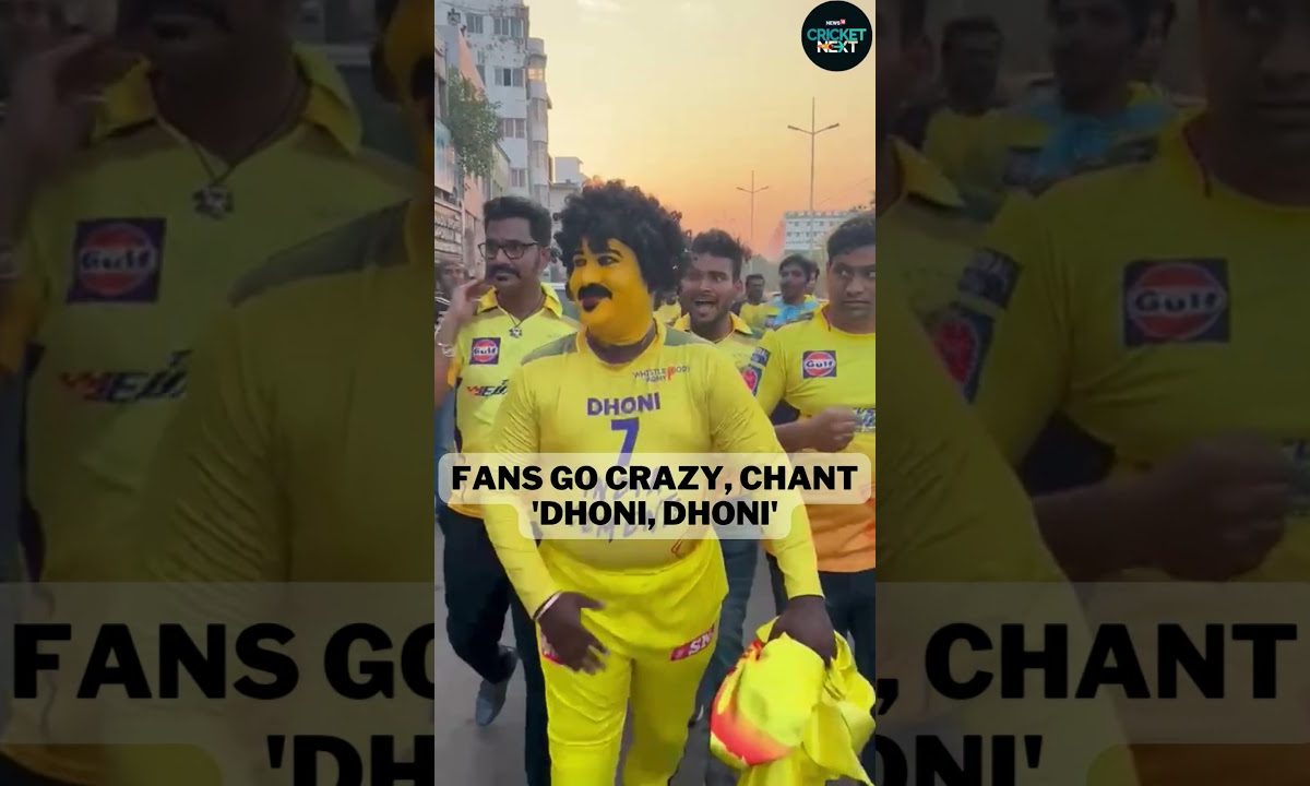Fans Go Crazy, Chant 'Dhoni, Dhoni' | Cricket News | IPL 2023 - News18