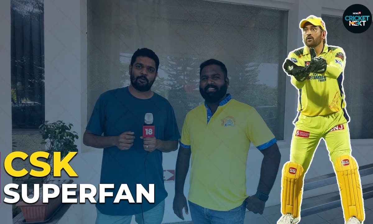 Meet CSK's SuperFan | MS DHONI | Cricket News - News18