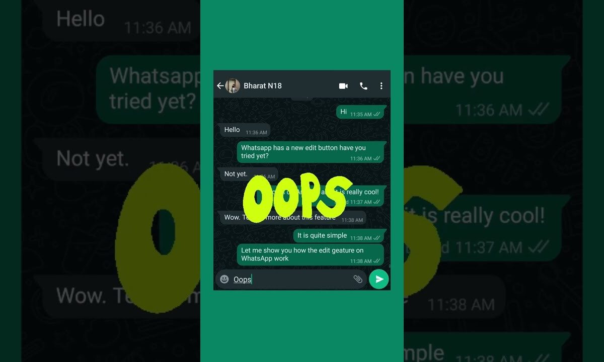 Edit whatsapp Message After Sent #howto - News18 Edit whatsapp Message After Sent #howto - News18